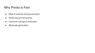 Presto Elasticsearch Connector at Presto Summit | PPT | Free Download