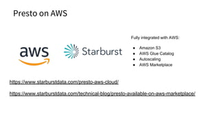 Presto Fast SQL on Anything | PPT