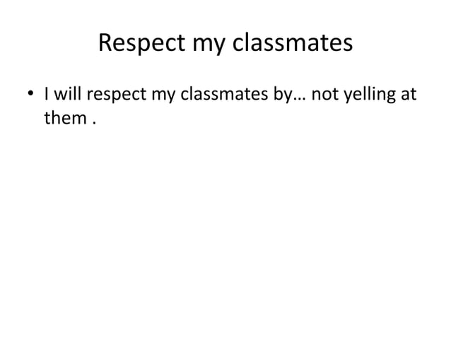 Respect Project | PPT