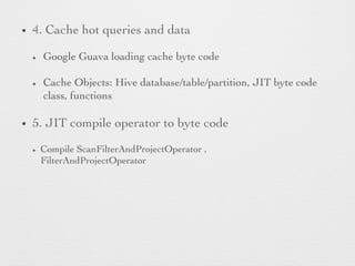 Facebook Presto presentation | PPT