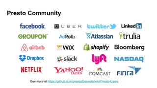 Presto query optimizer: pursuit of performance | PPTX