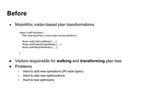 Presto query optimizer: pursuit of performance | PPTX