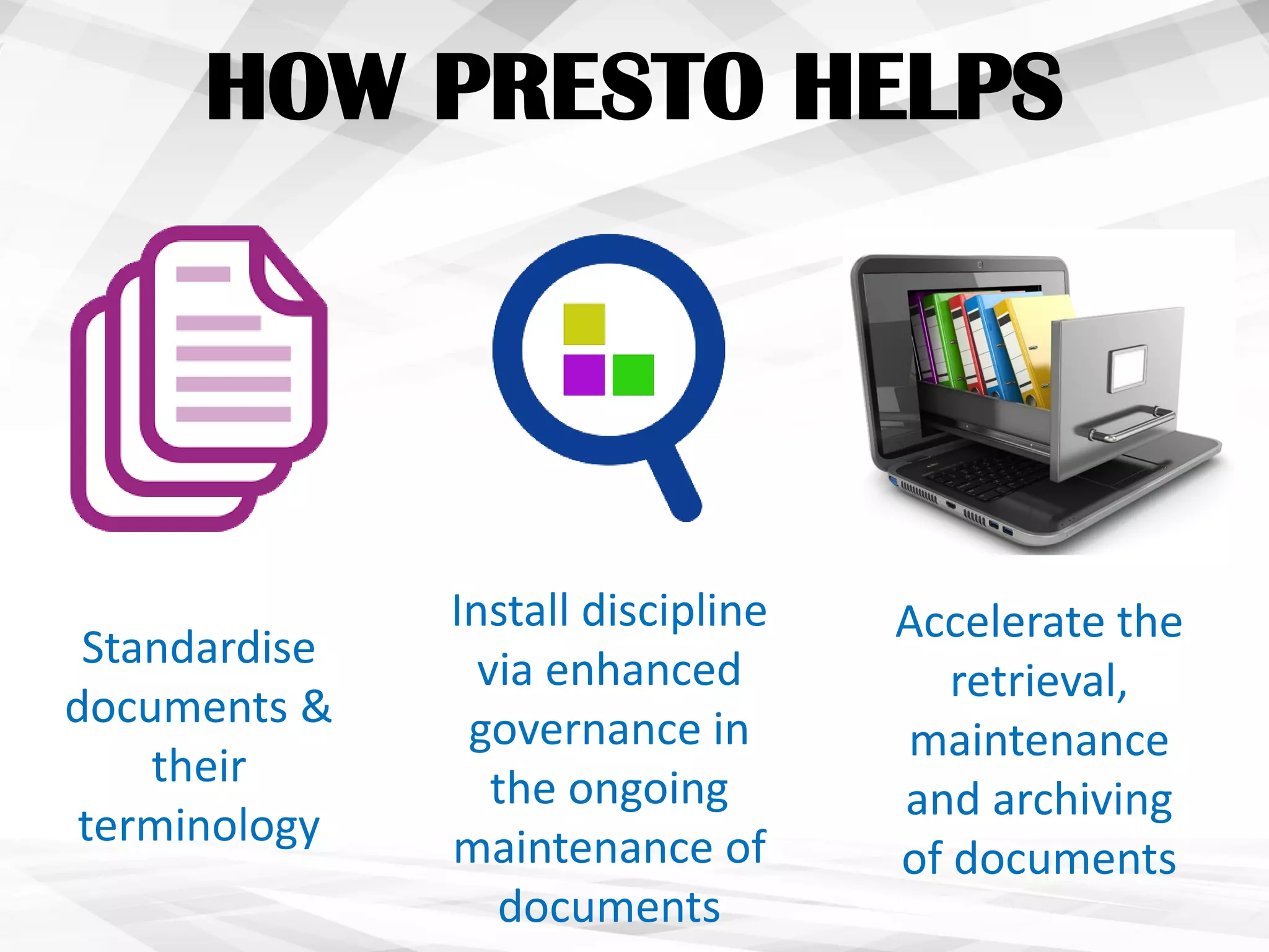 PRESTO Paperless Office | PDF