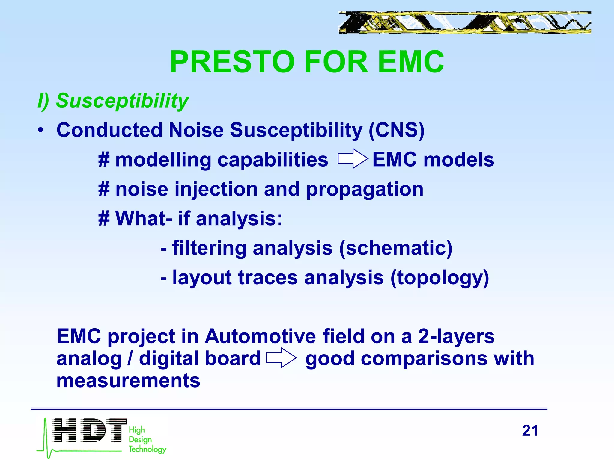 HDT TOOLS PRESENTATION (2000) | PPT