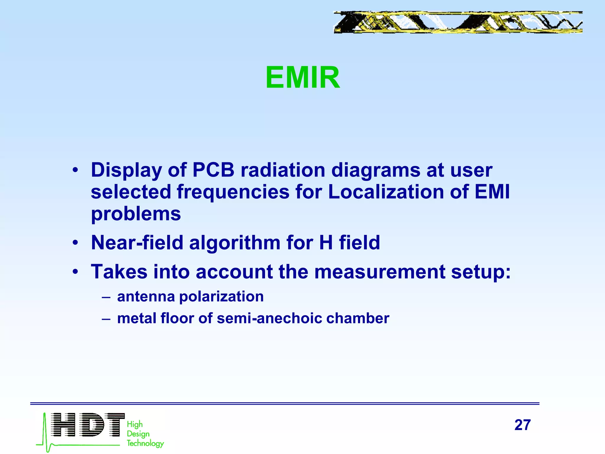 HDT TOOLS PRESENTATION (2000) | PPT