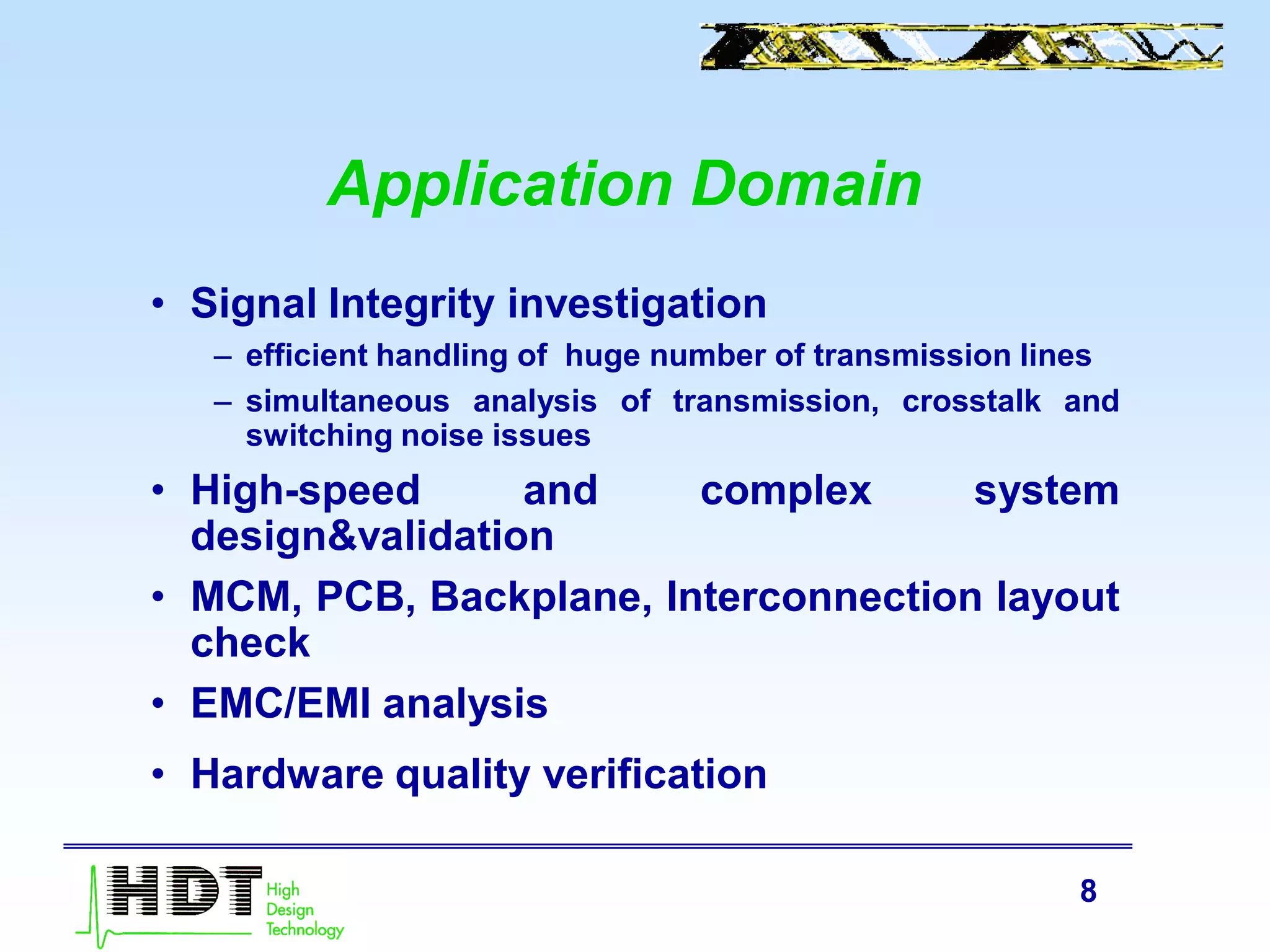 HDT TOOLS PRESENTATION (2000) | PPT