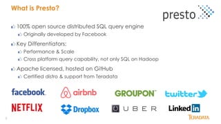 Presto Strata Hadoop SJ 2016 short talk | PPT