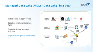 Presto Summit 2018 - 08 - FINRA | PDF