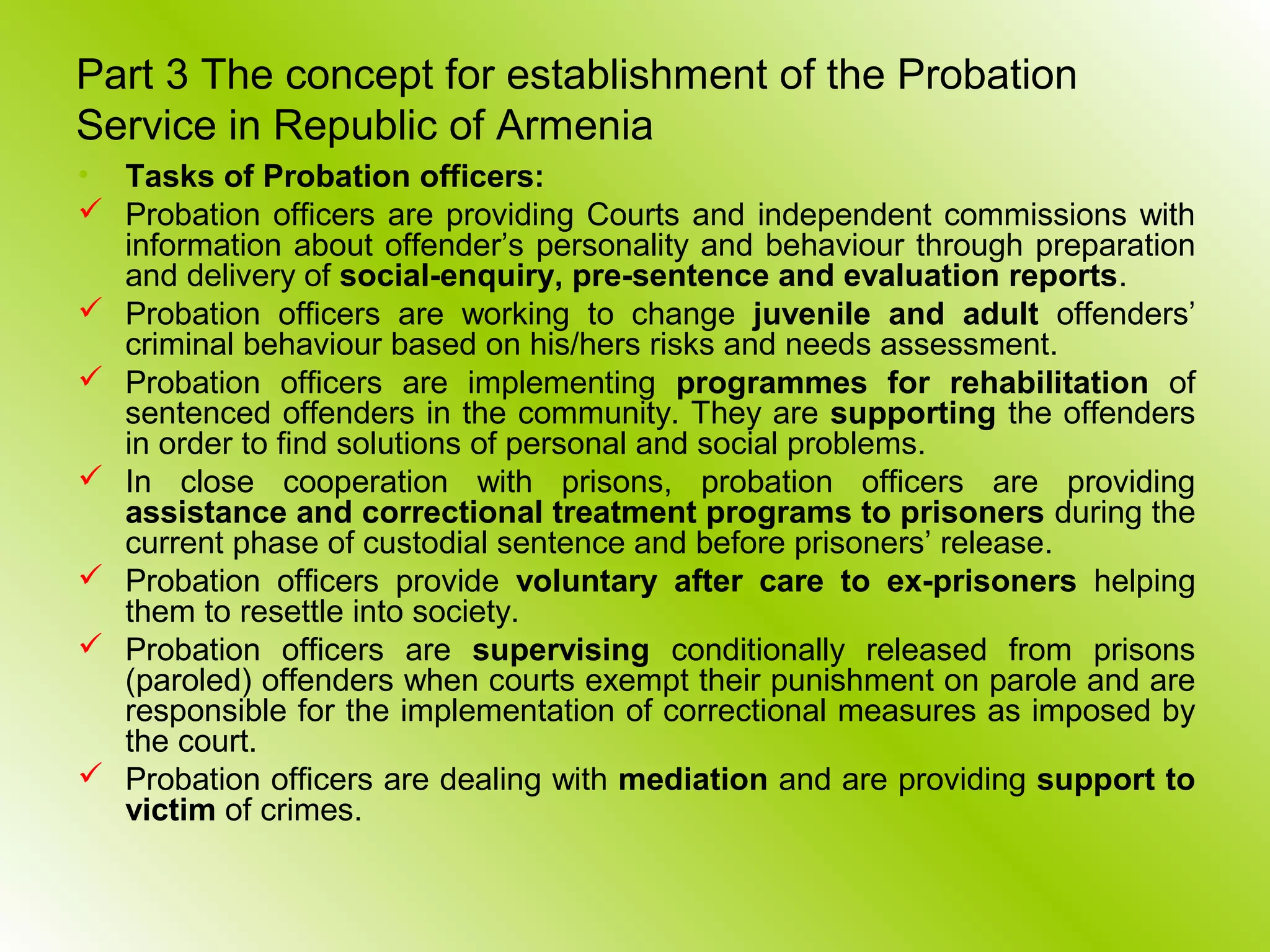What is probation and how Probation Services work | PPT