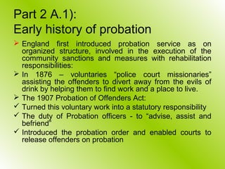 What is probation and how Probation Services work | PPT