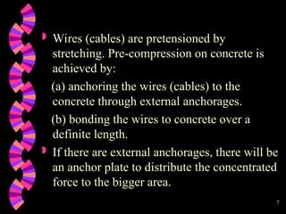 Introduction to design of prestressed concrete structures - Part 1 | PPT