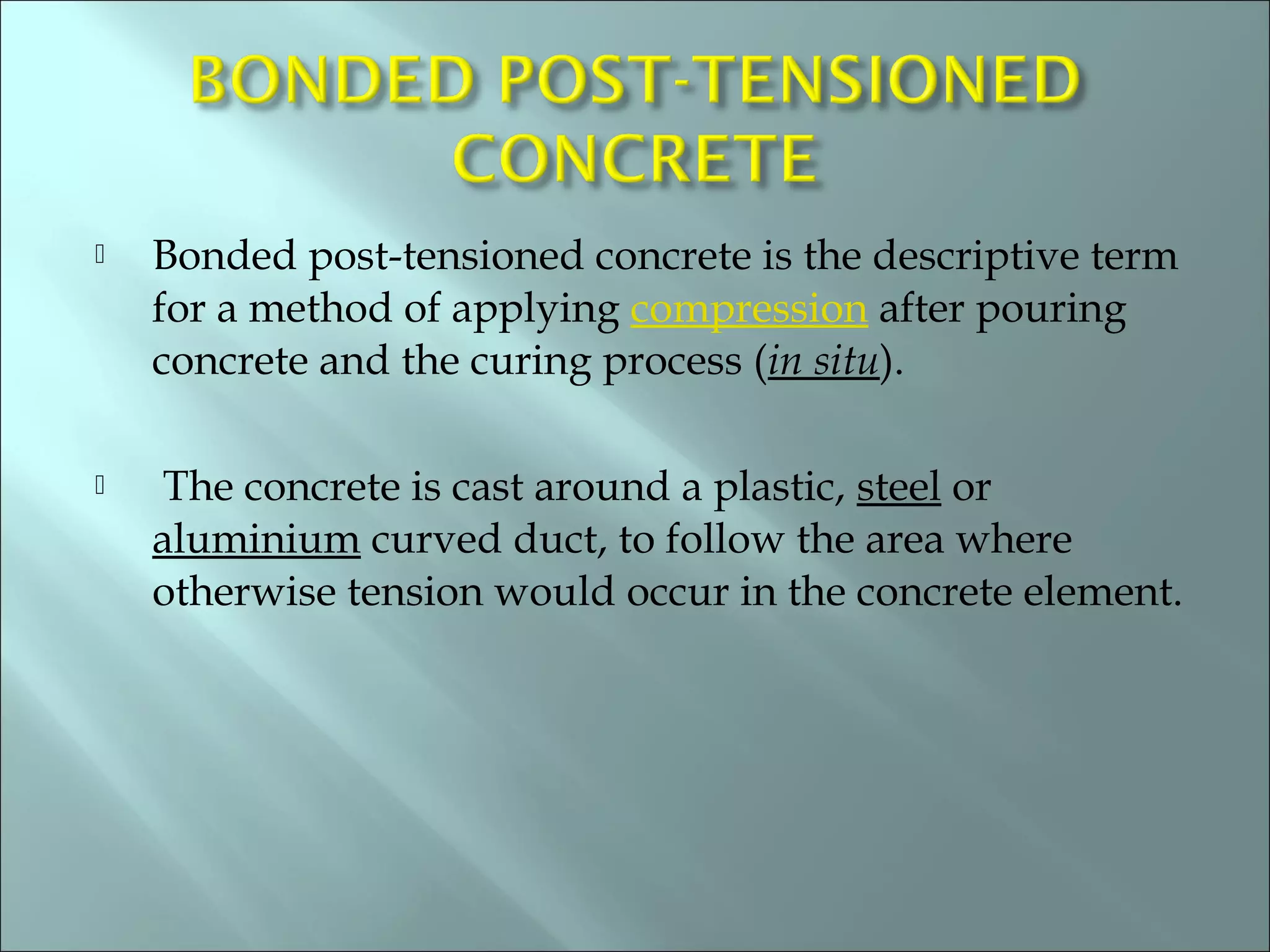 Pre stressed concrete | PPT