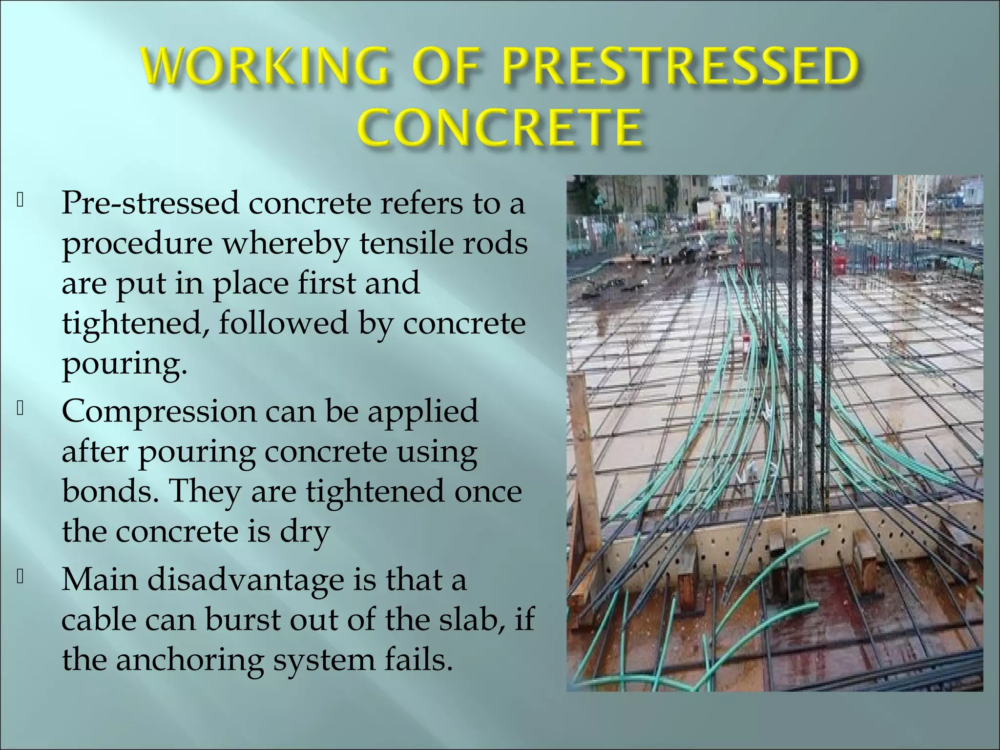 Pre stressed concrete | PPT