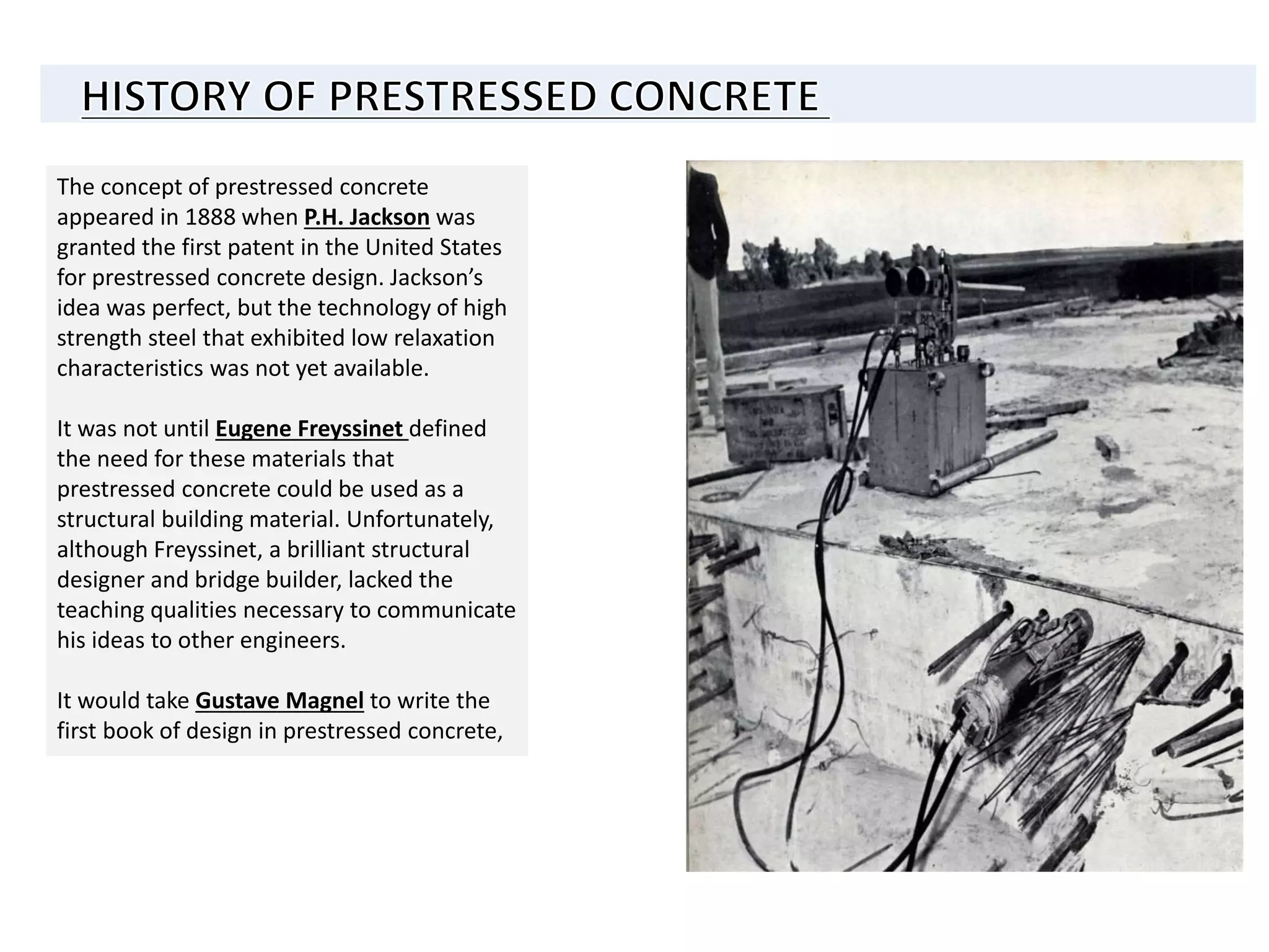 Prestressed concrete | PPTX