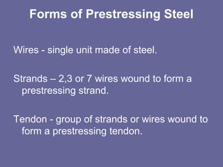 Prestressed Concrete Basics | PPT