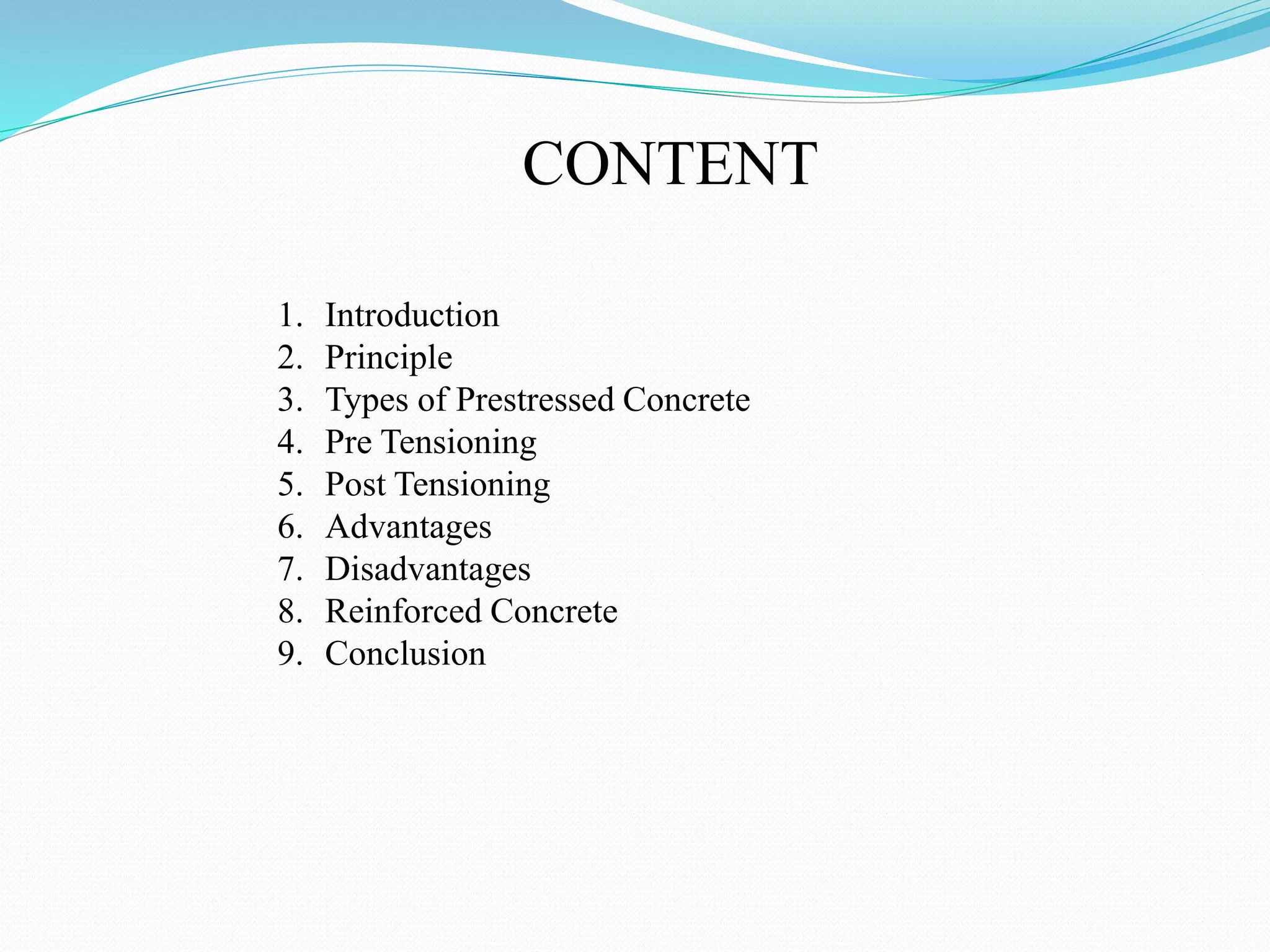 Prestressed concrete | PPTX