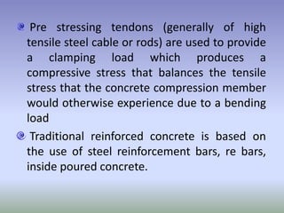Prestressed concrete baru | PPTX | Civil Engineering Industry | Industries