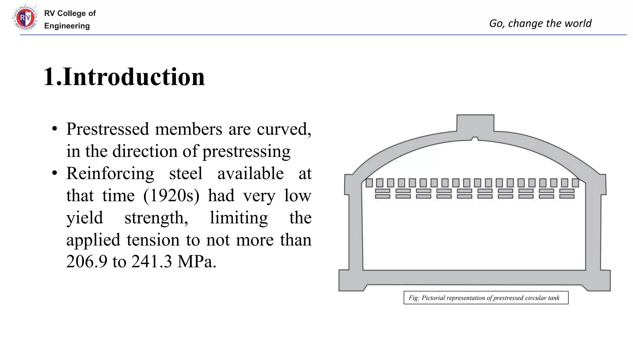 Prestressed concrete circular storage tanks | PPTX