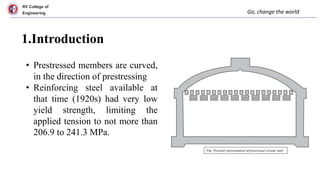 Prestressed concrete circular storage tanks | PPTX
