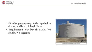 Prestressed concrete circular storage tanks | PPTX