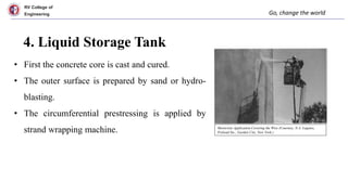 Prestressed concrete circular storage tanks | PPTX