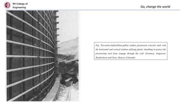 Prestressed concrete circular storage tanks | PPTX