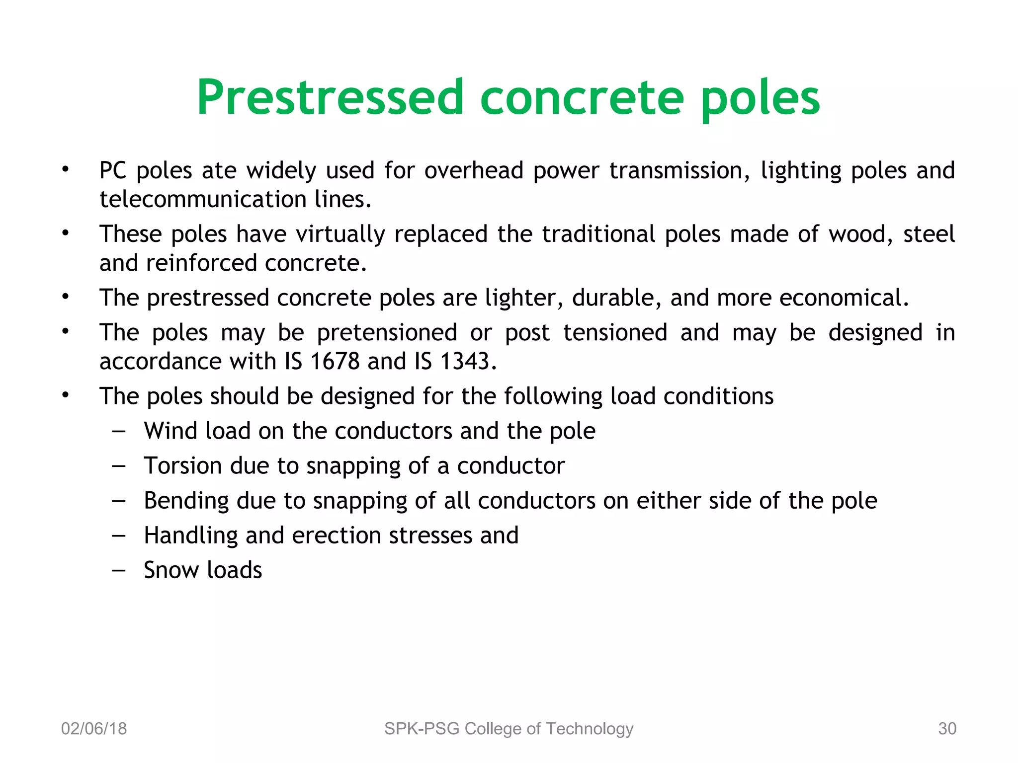 Prestressed pipes,tanks,poles | PPT