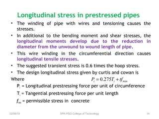Prestressed pipes,tanks,poles | PPT
