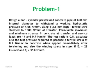 Prestressed pipes,tanks,poles | PPT