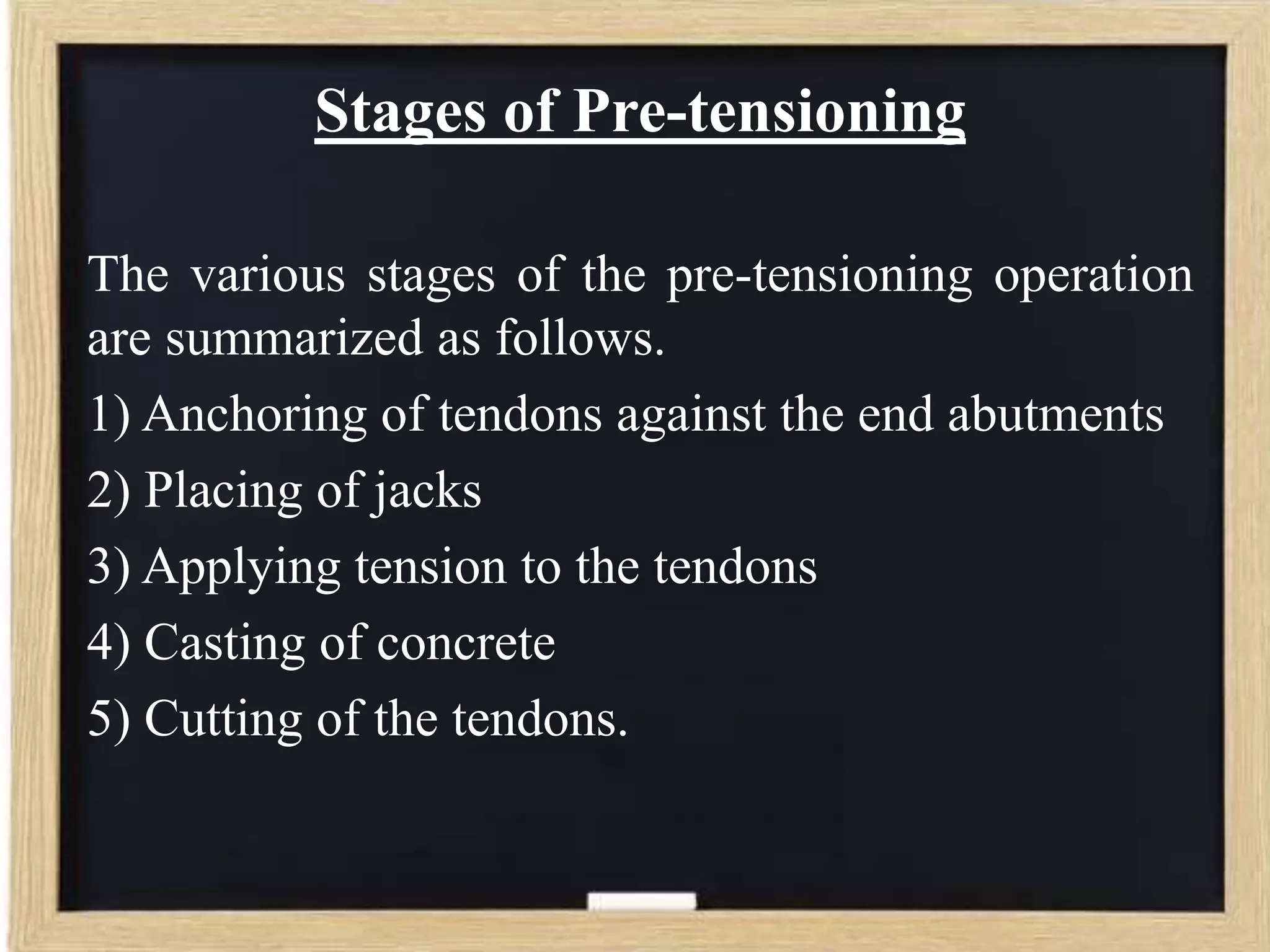 Prestressing Concept, Materilas and Prestressing System | PPTX