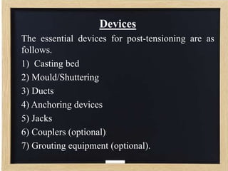 Prestressing Concept, Materilas and Prestressing System | PPTX