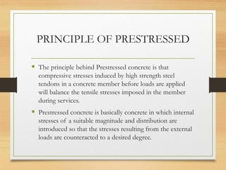 Prestressing ppt | PDF