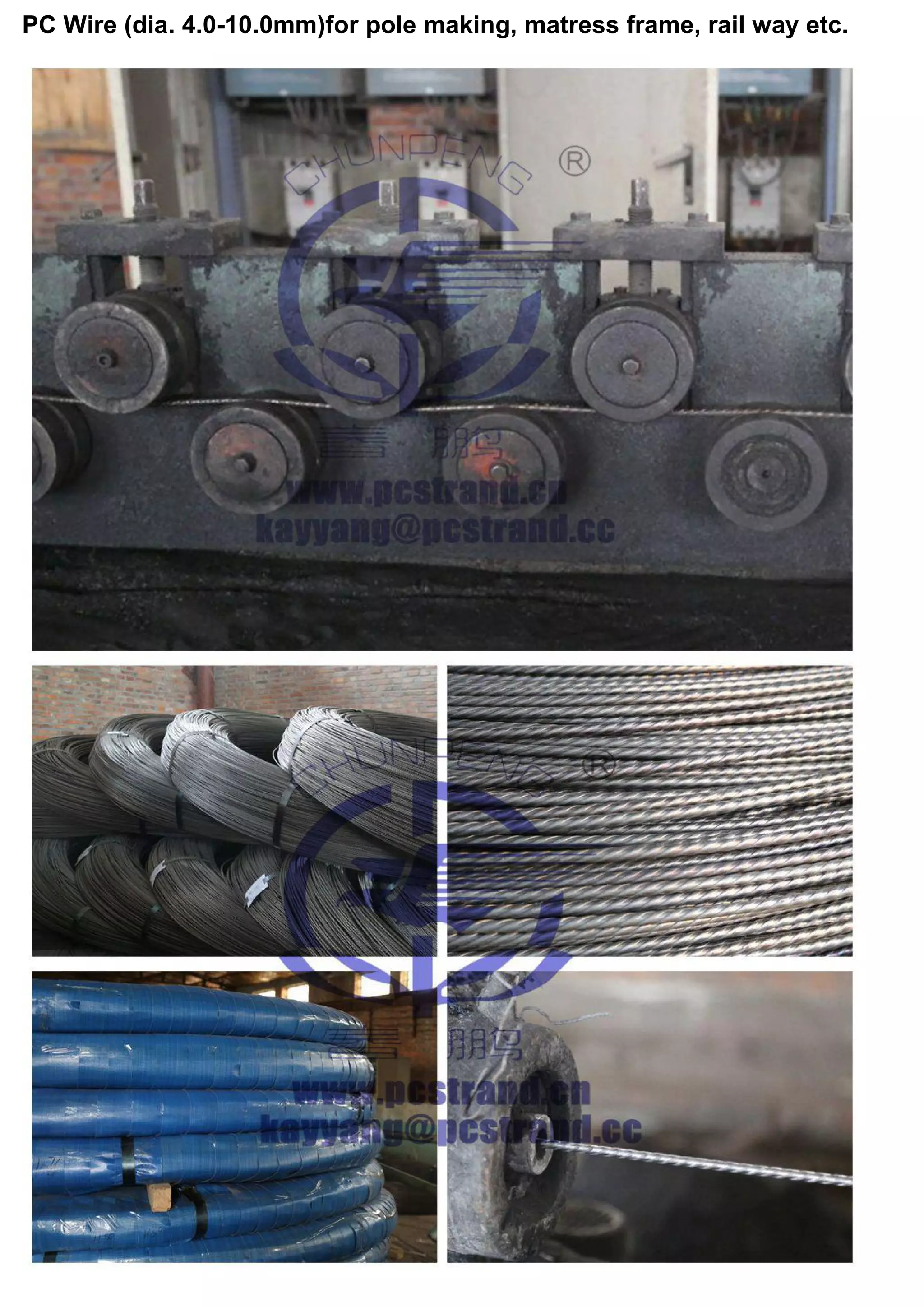 Prestressing steel strand factory | PDF