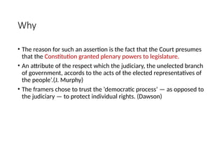 Presumption of Constitutionality presentation.pptx