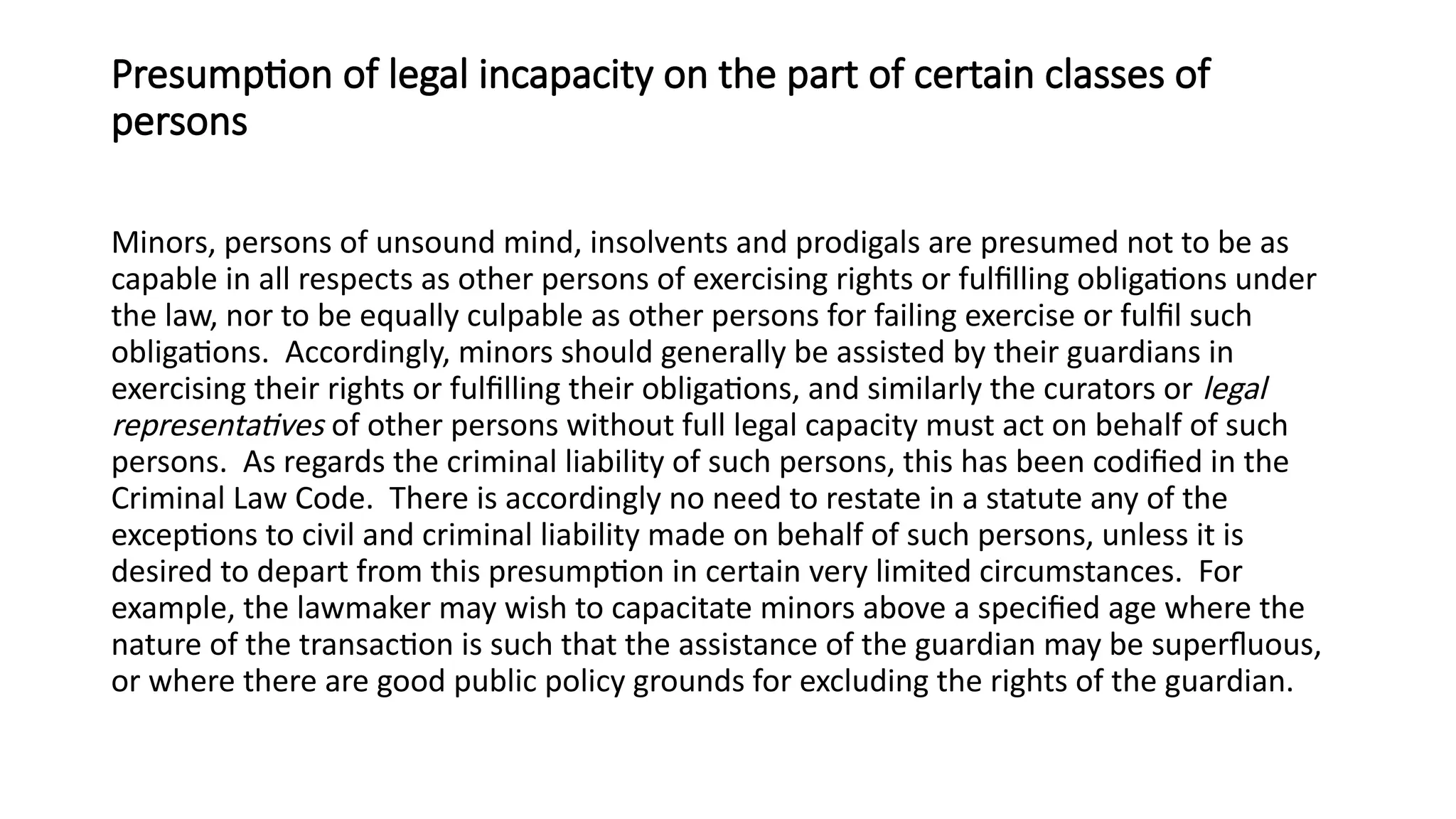 Presumptions of legislative intent in statutory interpretation | PPTX