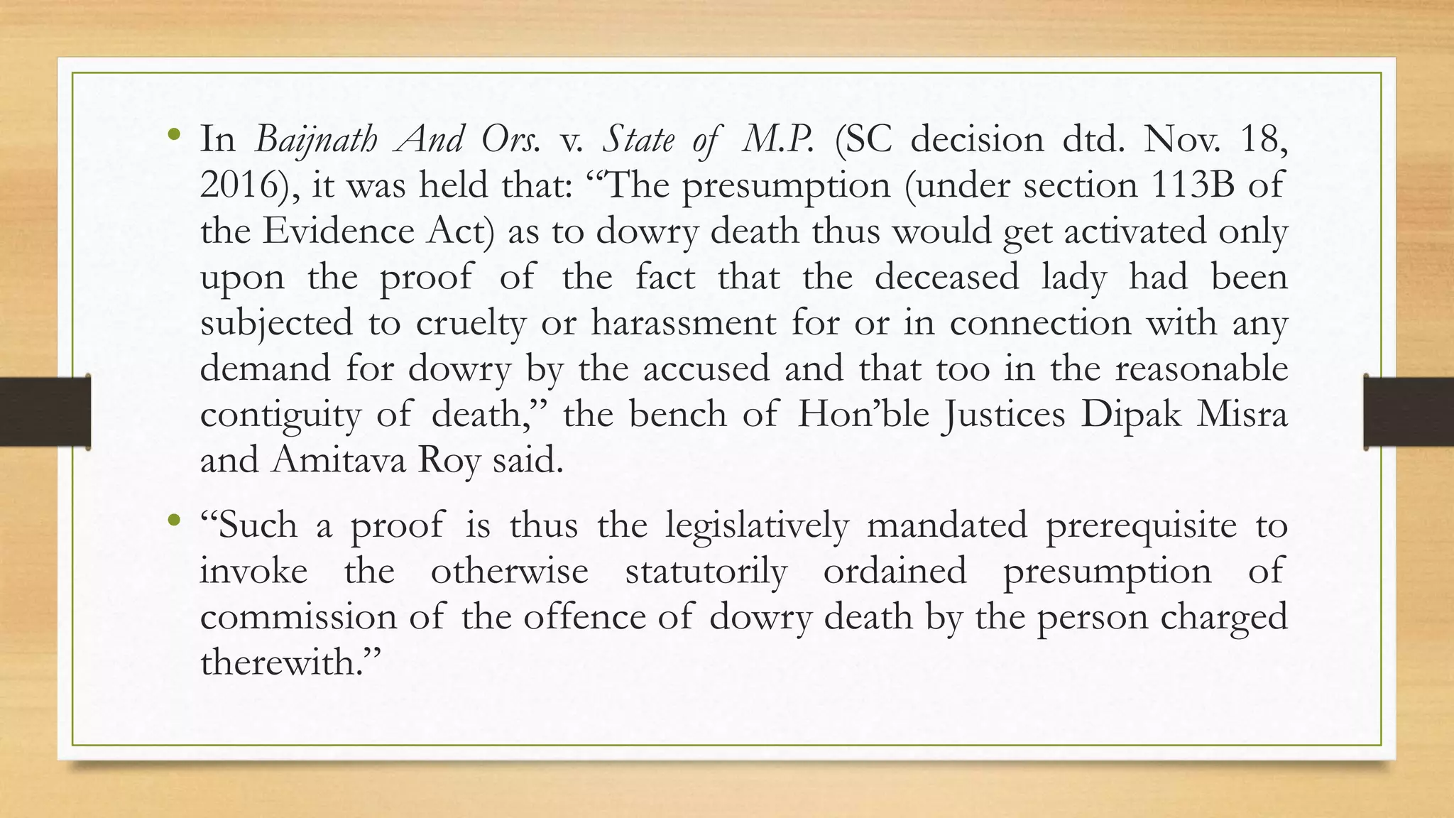 PRESUMPTIONS UNDER THE INDIAN EVIDENCE ACT, 1872.pptx