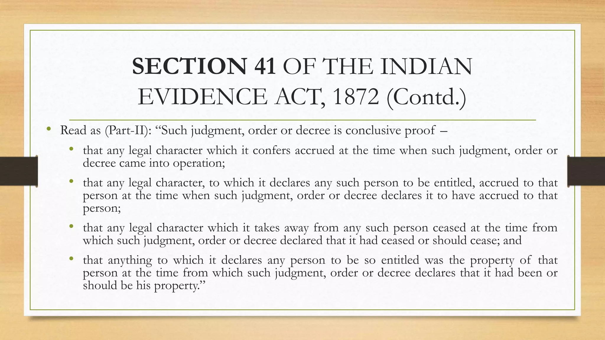 PRESUMPTIONS UNDER THE INDIAN EVIDENCE ACT, 1872.pptx
