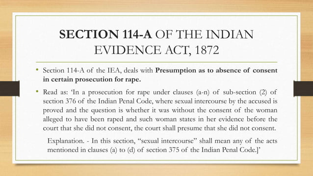 PRESUMPTIONS UNDER THE INDIAN EVIDENCE ACT, 1872.pptx