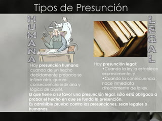 Presuncional (Medio de Prueba) | PPT