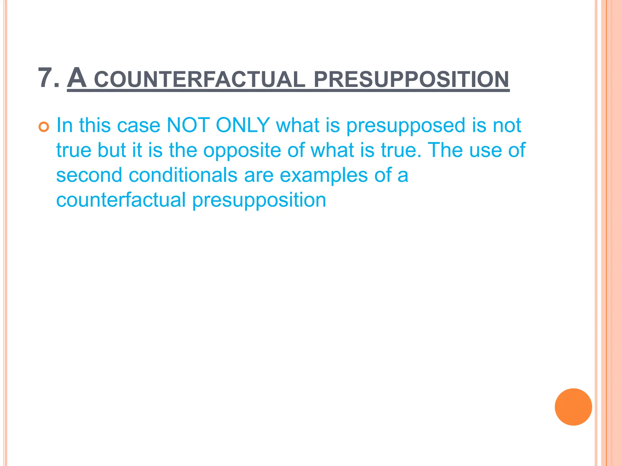 presupposition, Entailment and its different Types | PPT