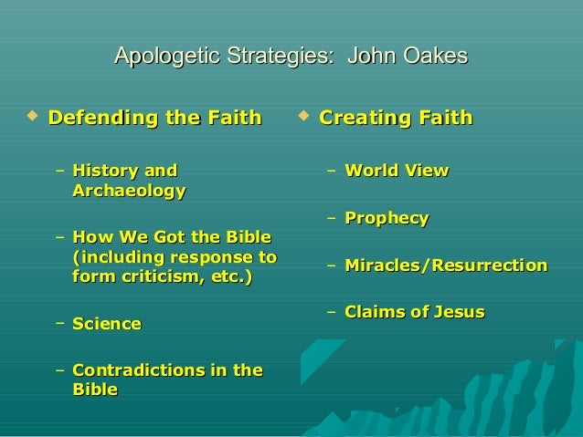 Presuppositional apologetics