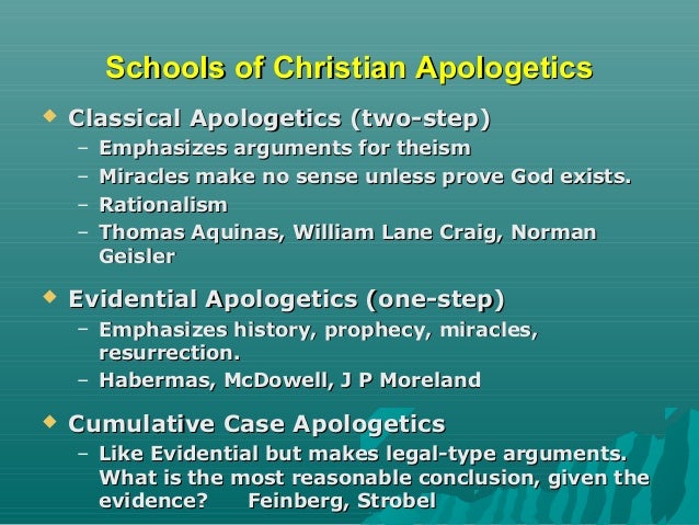 Presuppositional apologetics