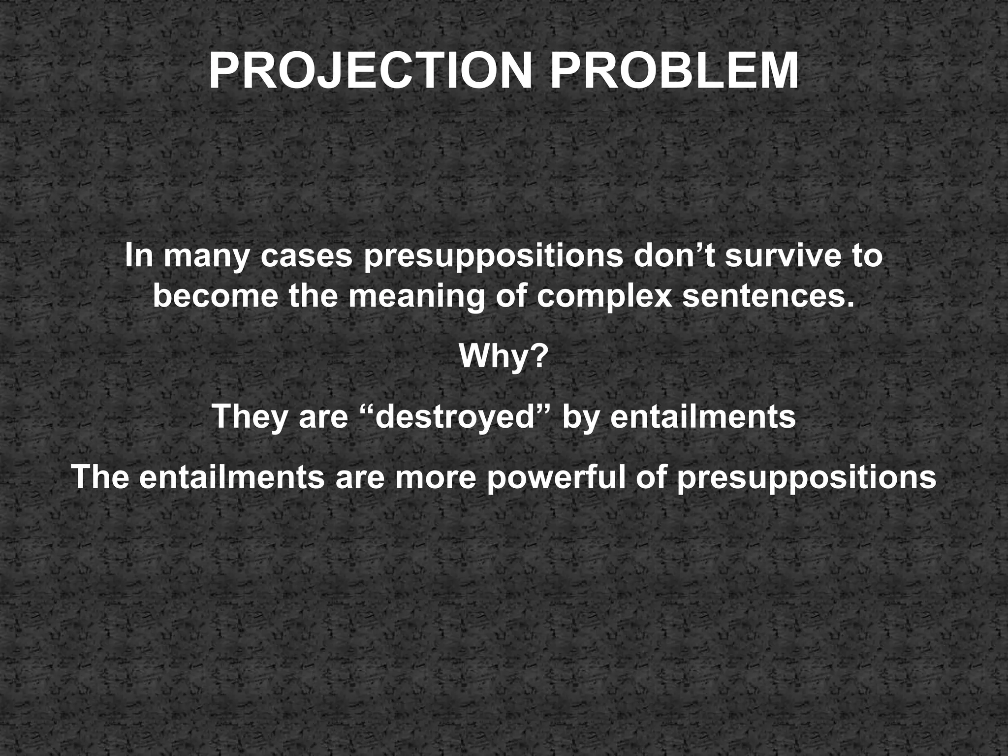 Presupposition | PPSX