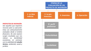 PRESUPUESTO DE INVERSION | PDF