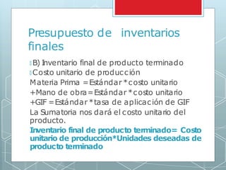 Guia Para Obtener Presupuestos Y Tipos De Presupuestos Ppt