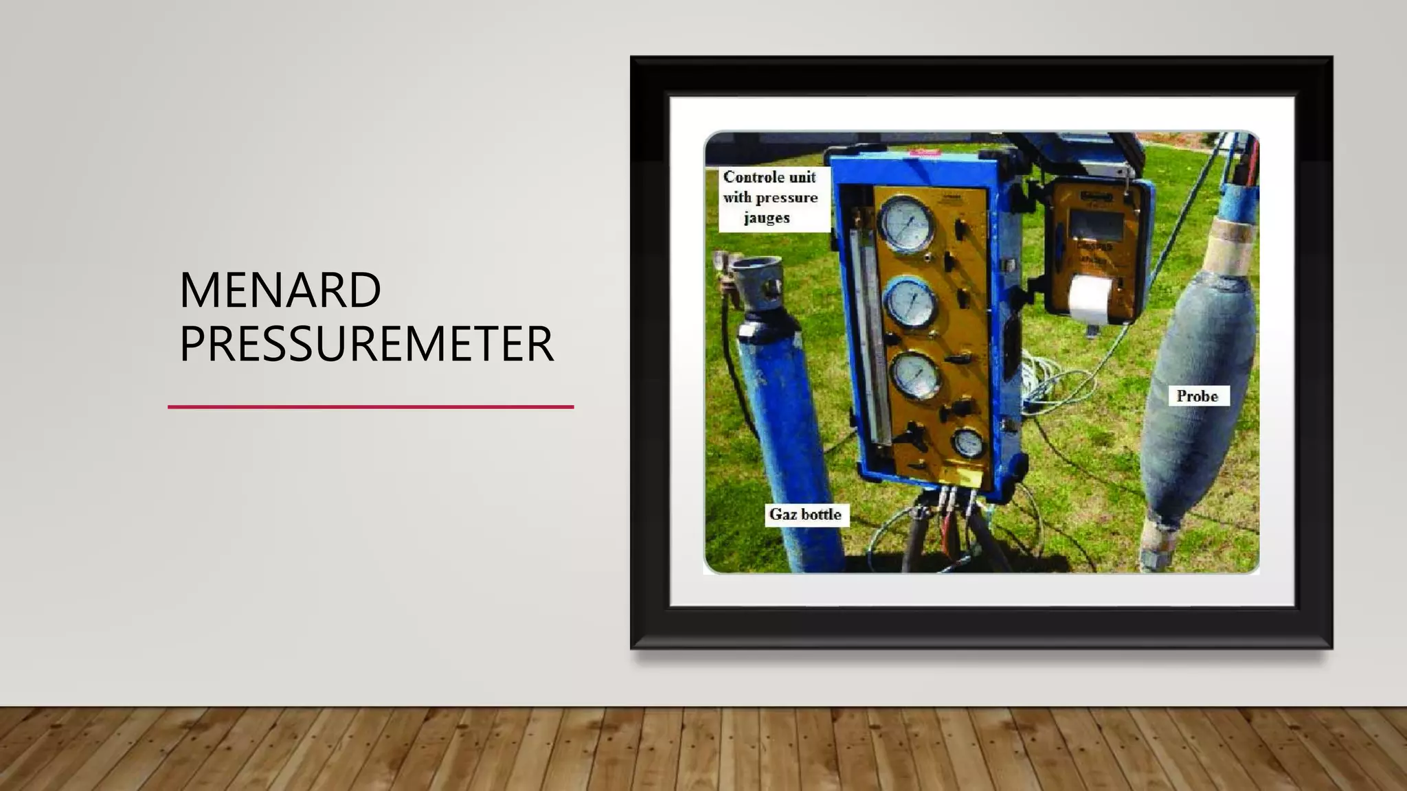 Presuremeter presentation | PPTX