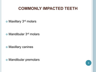 Presurgical Assessment of Impacted Molar Tooth | PPTX