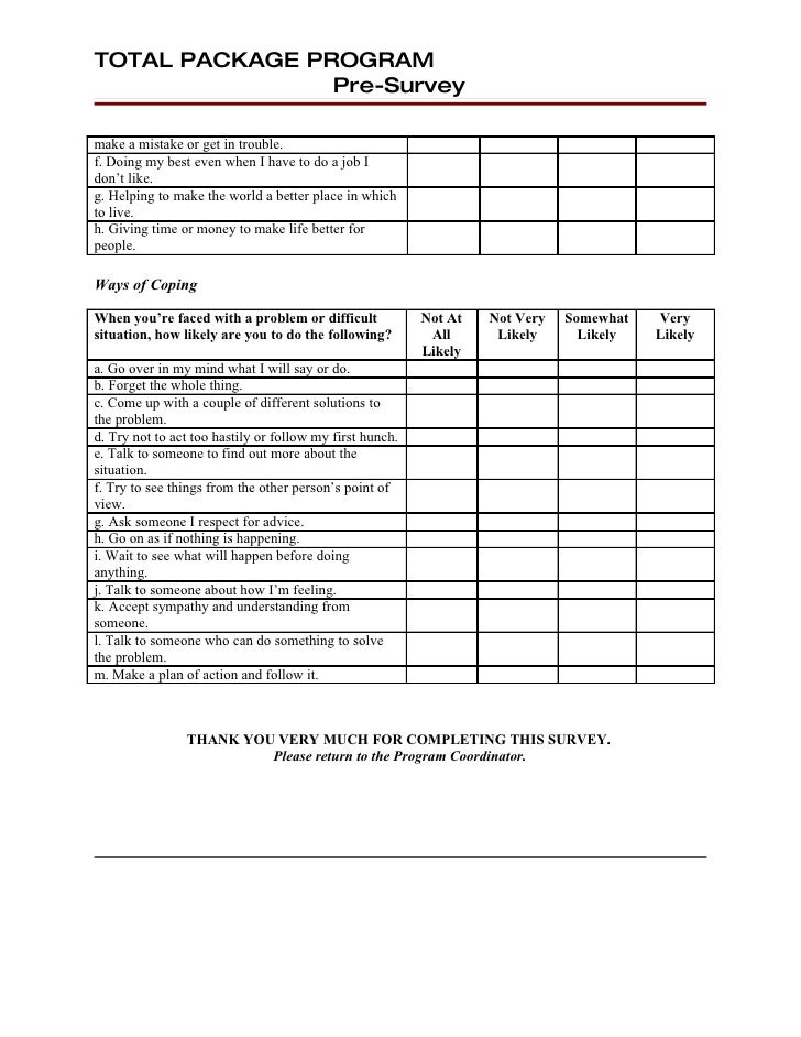 Pre Sales Questionnaire