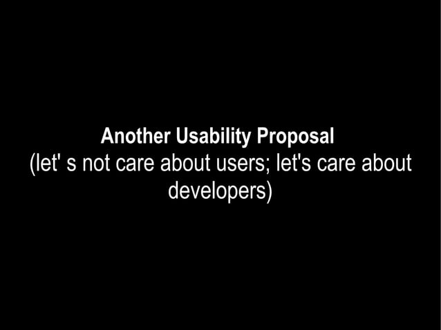 Enable the Community to improve usability | ODP