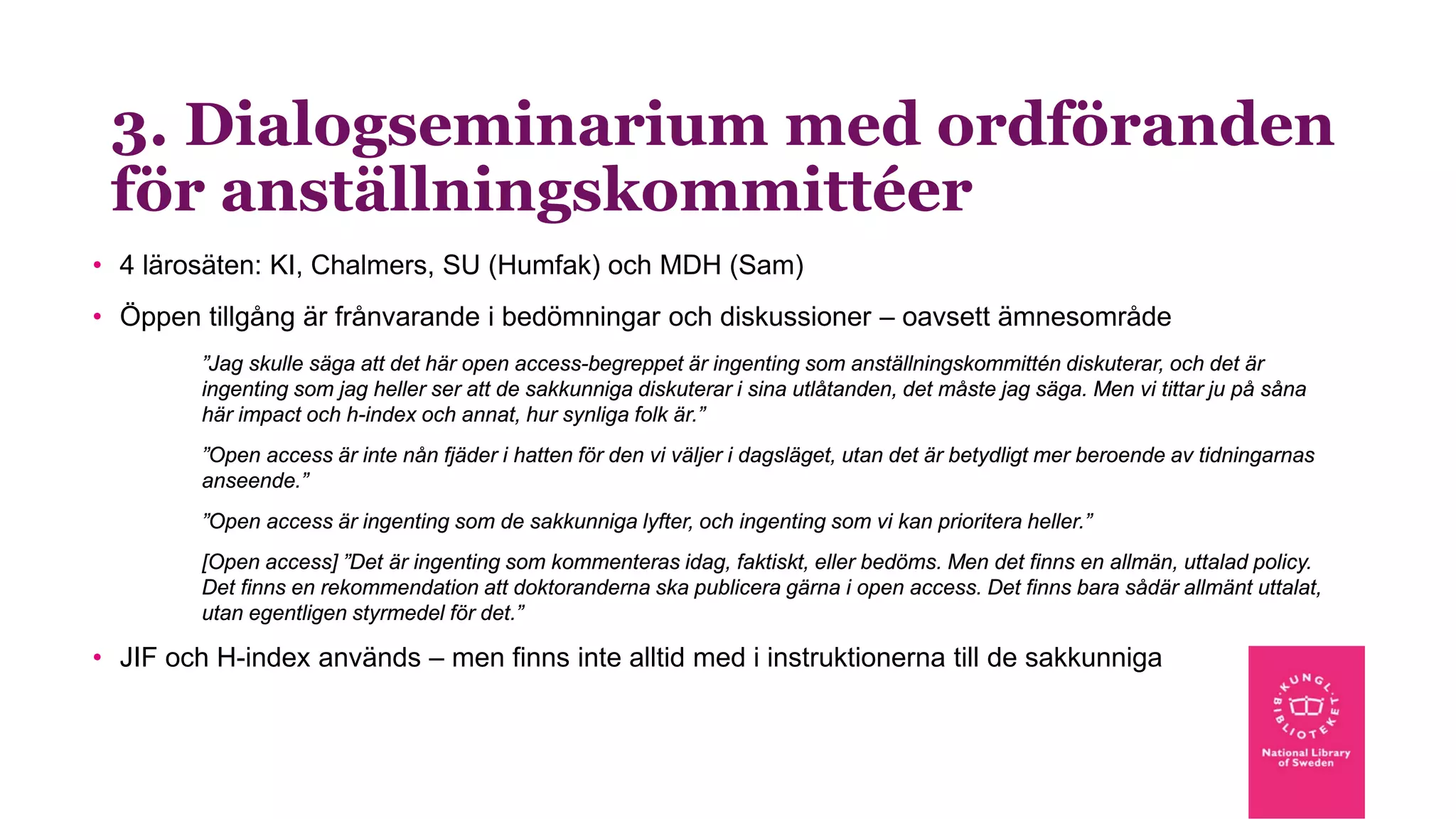 Statusrapportering från utredningsgrupp 1 | PPT